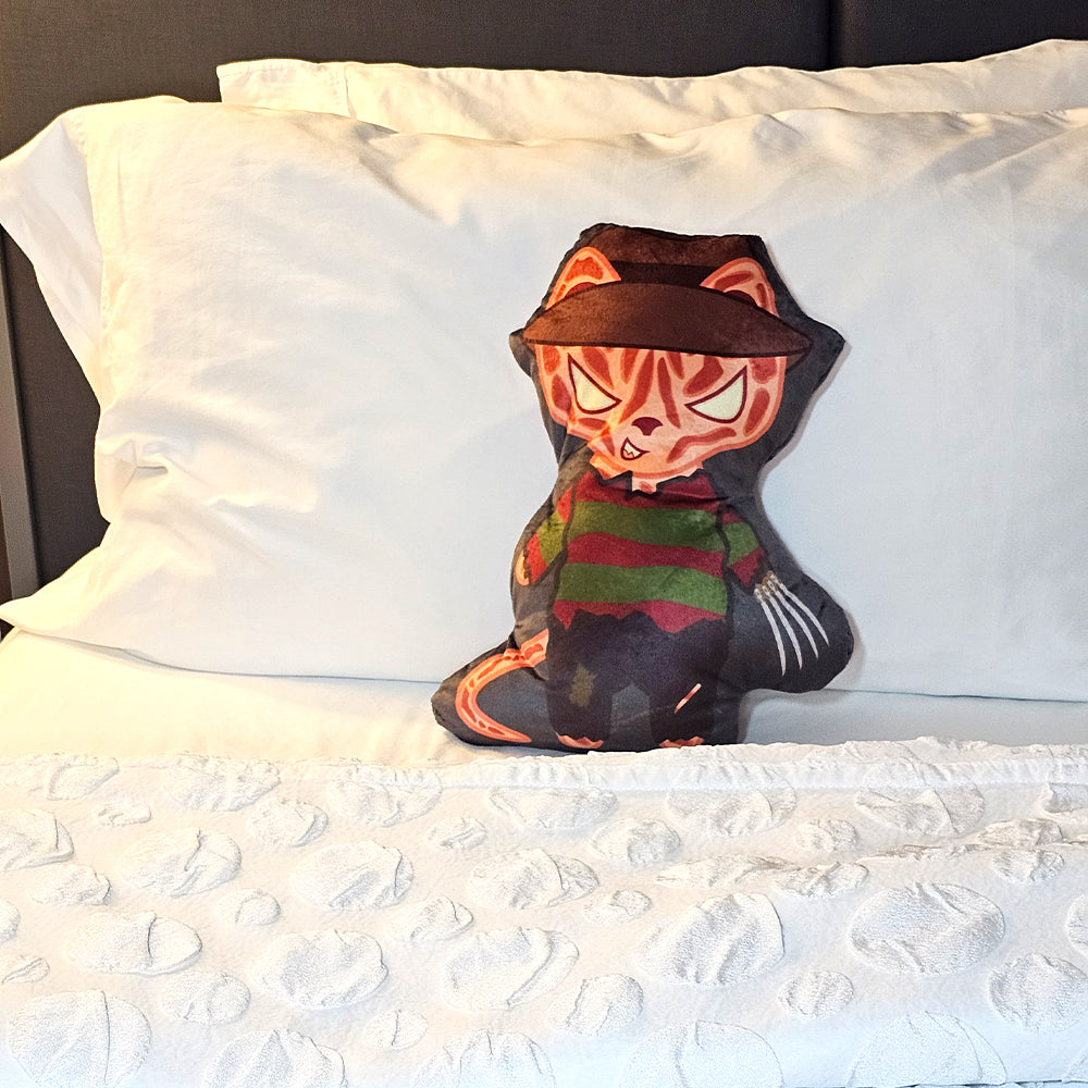 Fureddy Krueger Mini Pillow Plush – Monster Kitty Society